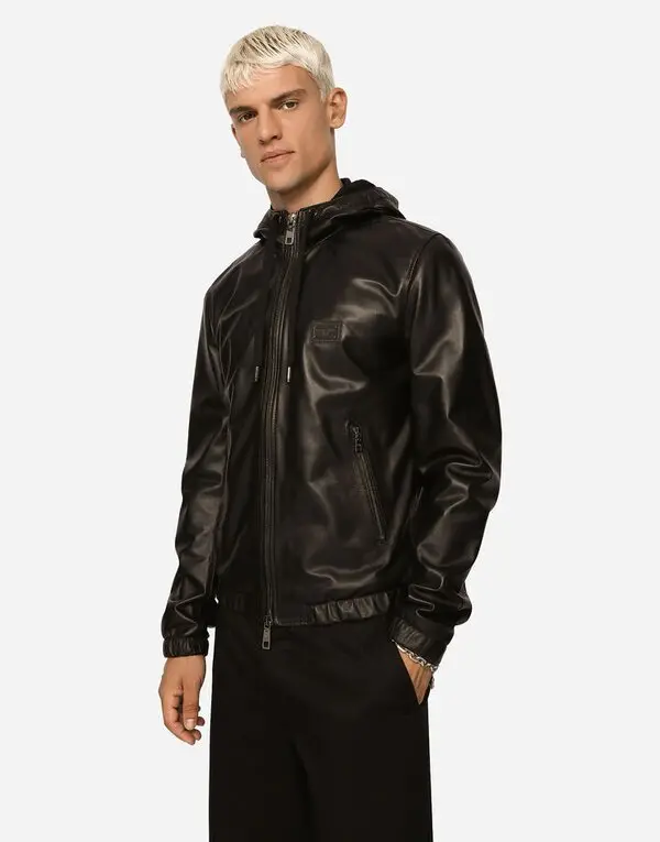 Dolce & Gabbana Hooded Zip-up Jacket