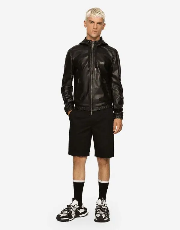Dolce & Gabbana Hooded Zip-up Jacket