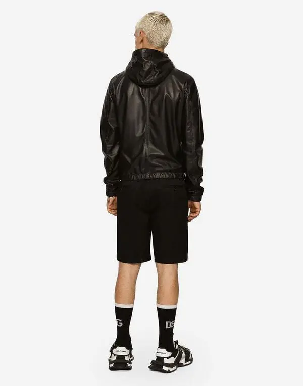 Dolce & Gabbana Hooded Zip-up Jacket