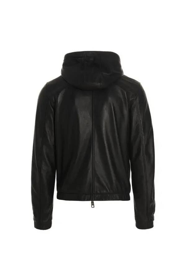 Dolce & Gabbana Hooded Zip-up Jacket