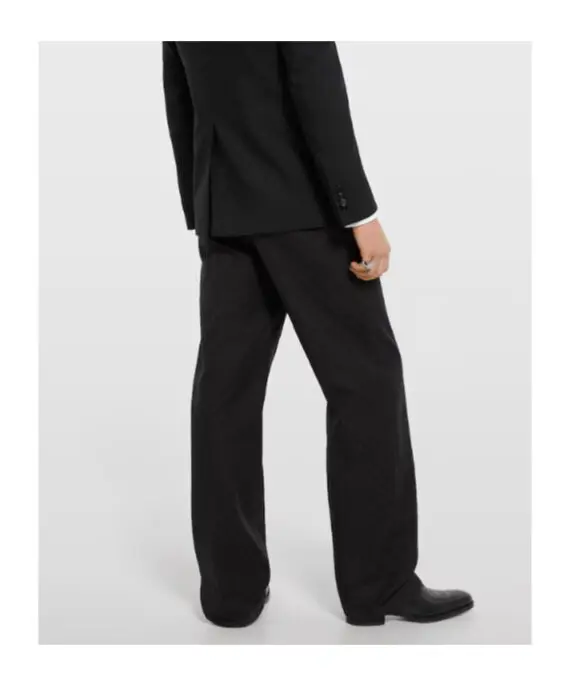 Gucci Gg Cotton Canvas Tailored Trousers