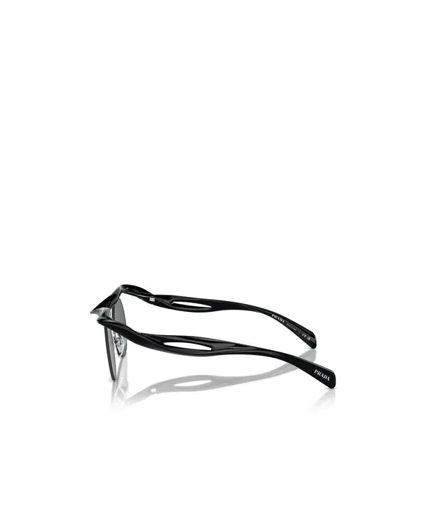 Prada Round Frame Sunglasses - Black