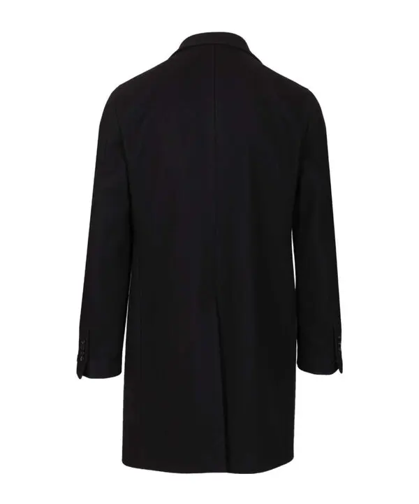 Tagliatore Bruce Lined Coat - Blue