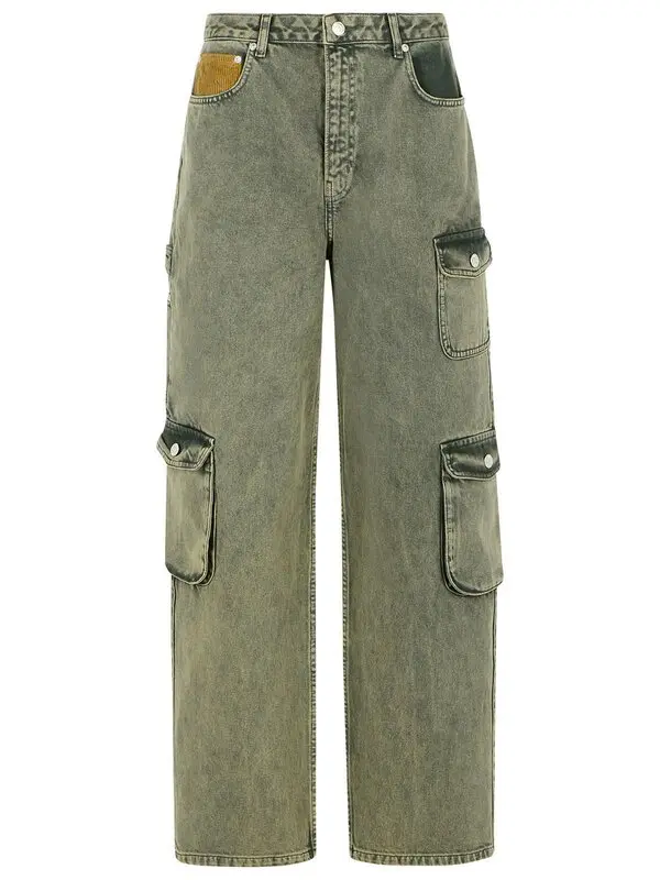 Moschino Straight-leg Cargo Jeans - No