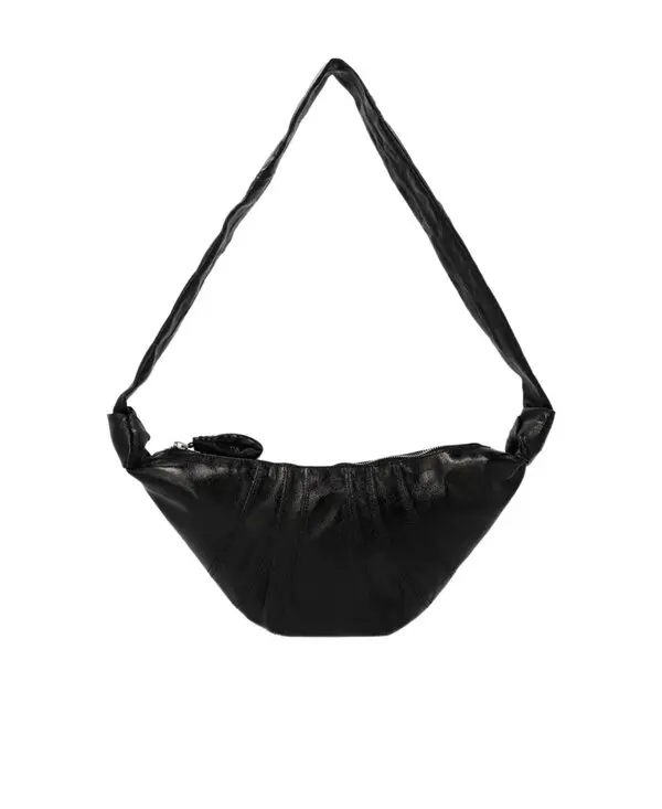 LEMAIRE Croissant Zipped Small Crossbody Bag - Black
