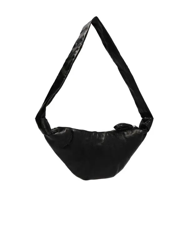 LEMAIRE Croissant Zipped Small Crossbody Bag - Black