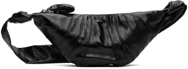 LEMAIRE Croissant Zipped Small Crossbody Bag - Black