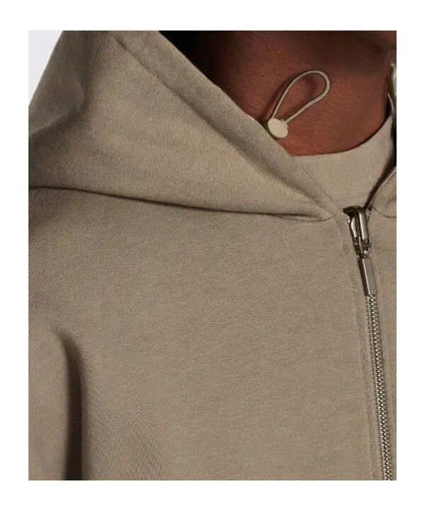 Dior Embroidered Zip-up Hooded Jacket