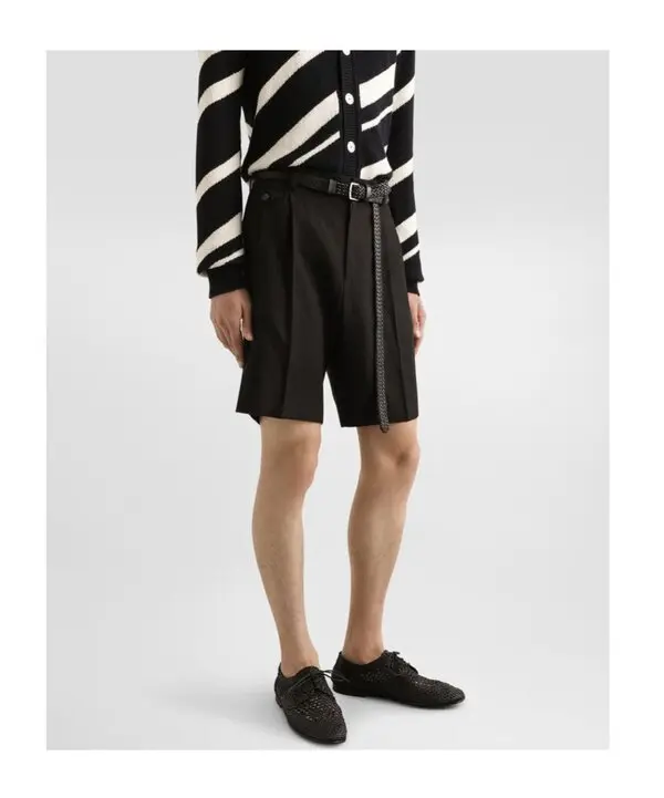 Dolce & Gabbana Pleated Bermuda Shorts