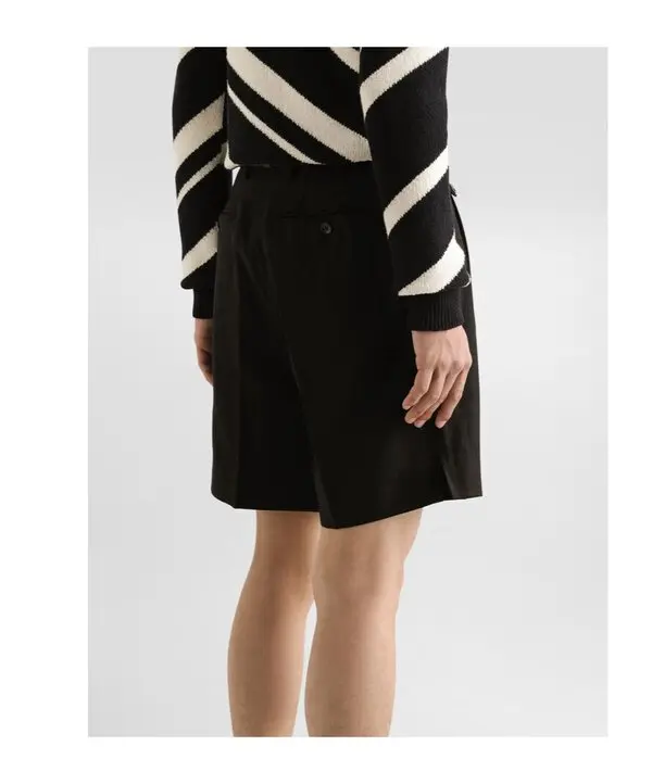 Dolce & Gabbana Pleated Bermuda Shorts