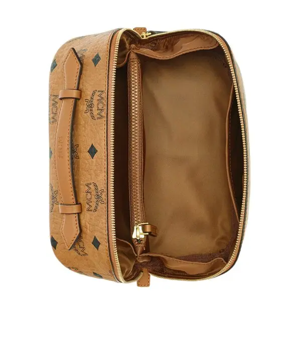 Mcm Ottomar Small Toiletry Bag In Visetos Monogram Canvas