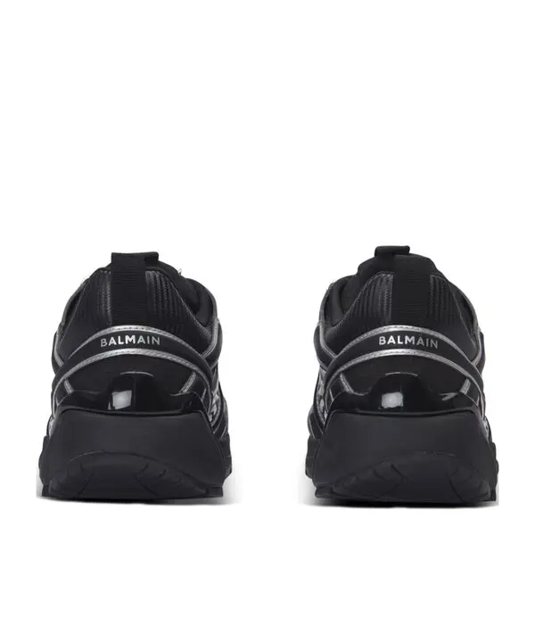 Balmain Cosmic Dust High Top Sneakers - Black