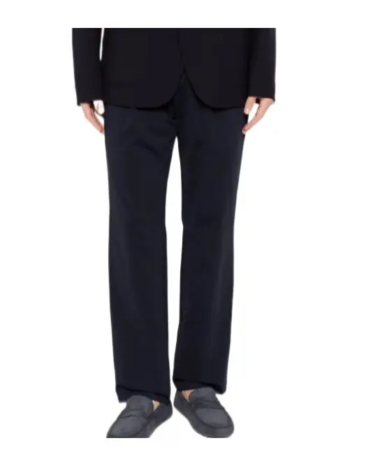 Herno Straight Leg Pants - Black