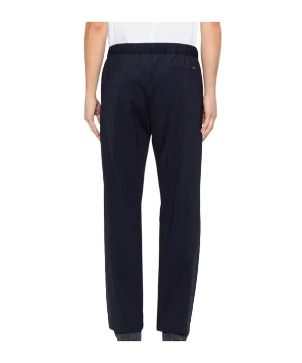 Herno Straight Leg Pants - Black