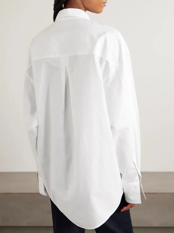 TOTEME Oversized Striped Shirt