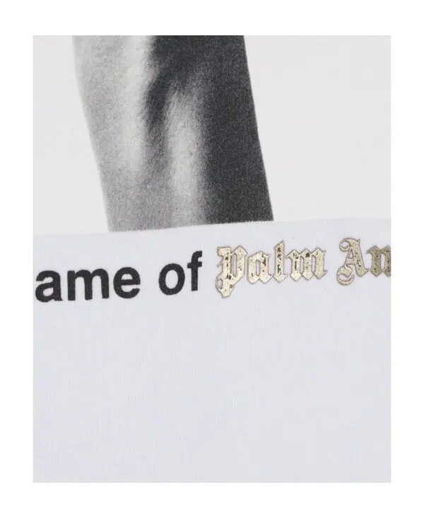 Palm Angels Hand-photo Cotton T-shirt