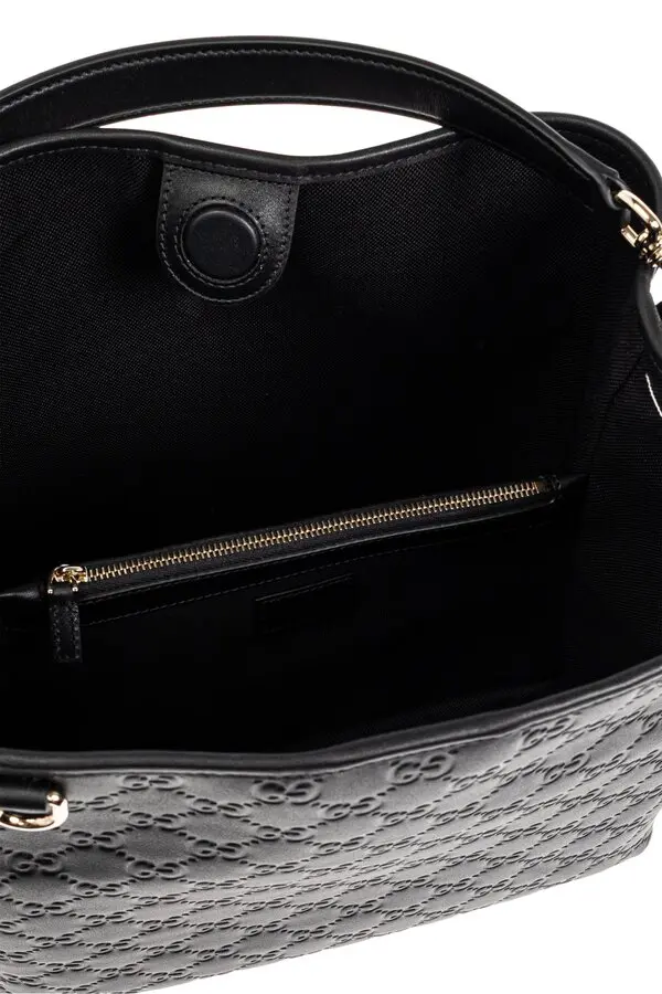 Gucci Embossed Shoulder Bag