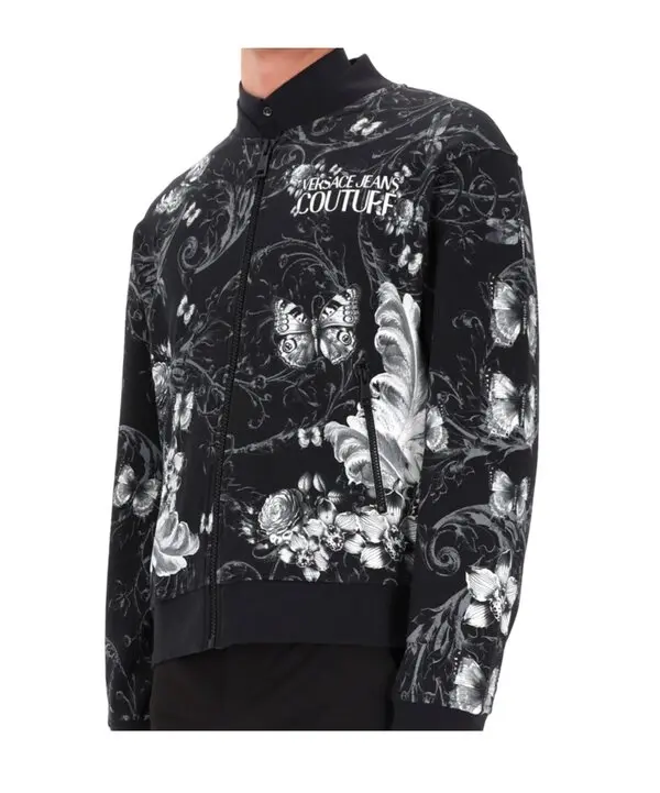 Versace Printed Bomber Jacket