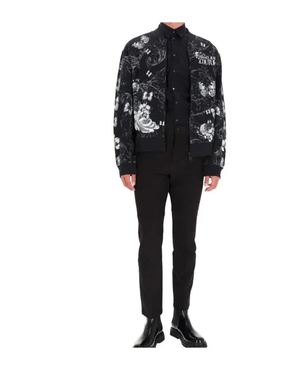 Versace Printed Bomber Jacket