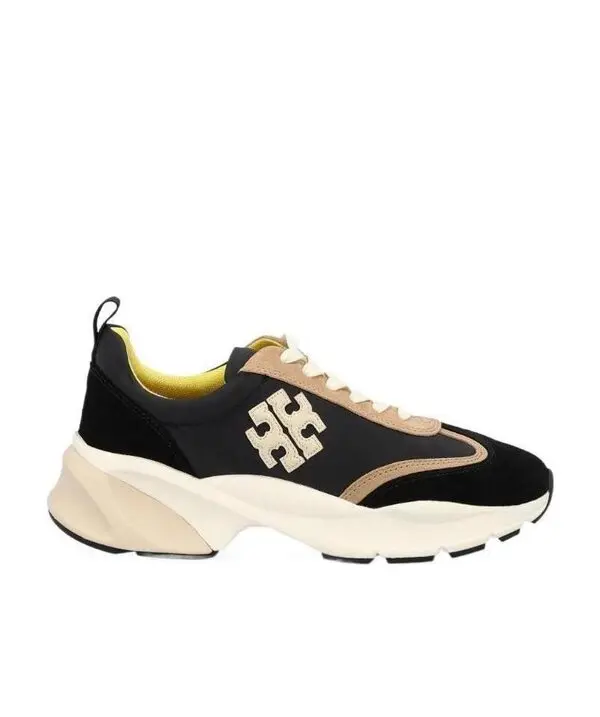 Tory Burch Good Luck Low-top Sneakers - Black