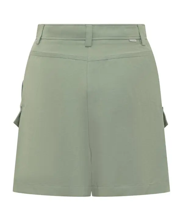 Woolrich Button Detailed Cargo Shorts - Gray