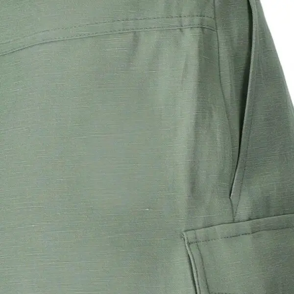 Woolrich Button Detailed Cargo Shorts - Gray