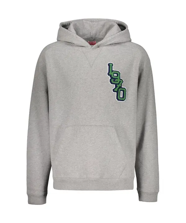 Kenzo Logo Tiger Patch Hoodie