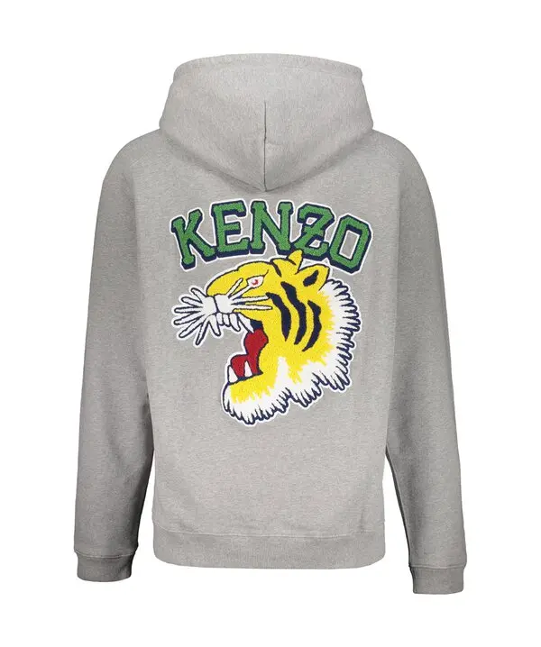 Kenzo Logo Tiger Patch Hoodie