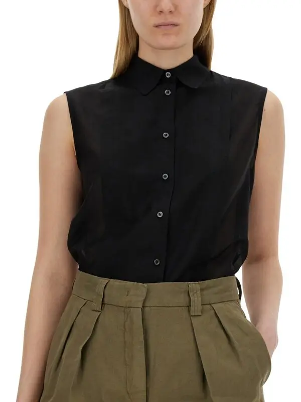 Aspesi Sleeveless Blend Shirt