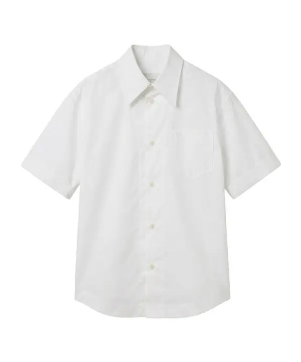 Ami Curved Hem Shirt