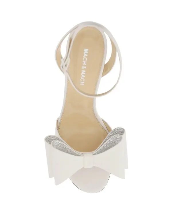 MACHMACH Mach & Mach Double-bow Stiletto Sandals