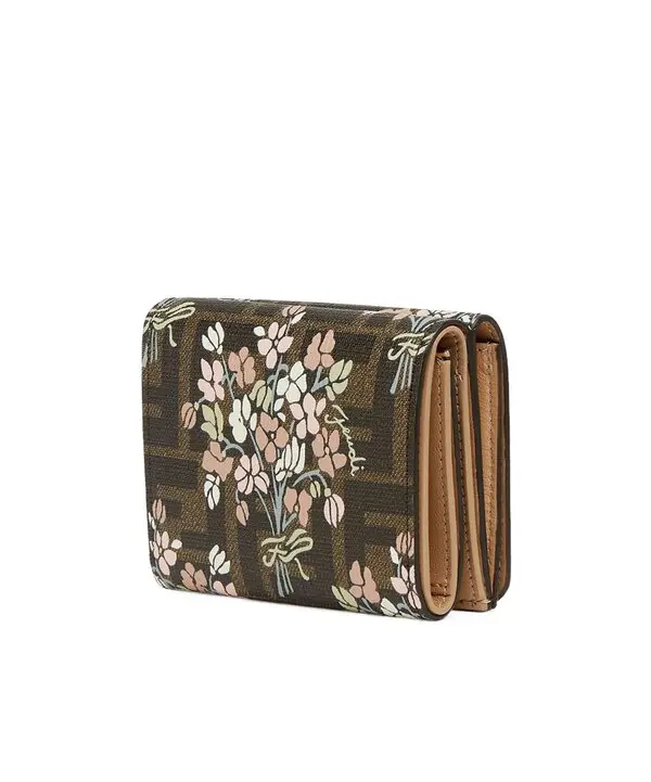 Fendi Floral Print Wallet