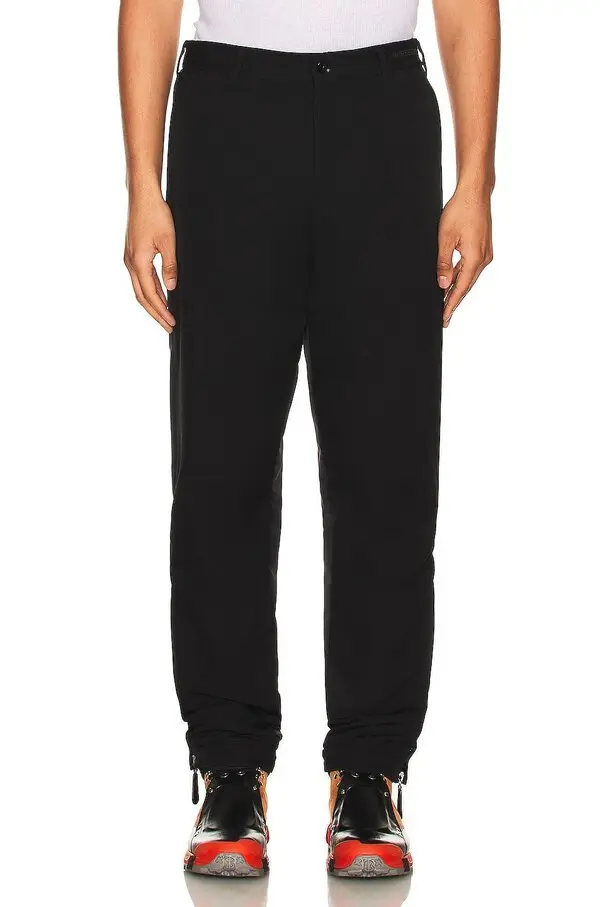 Burberry Zip Detail Trousers