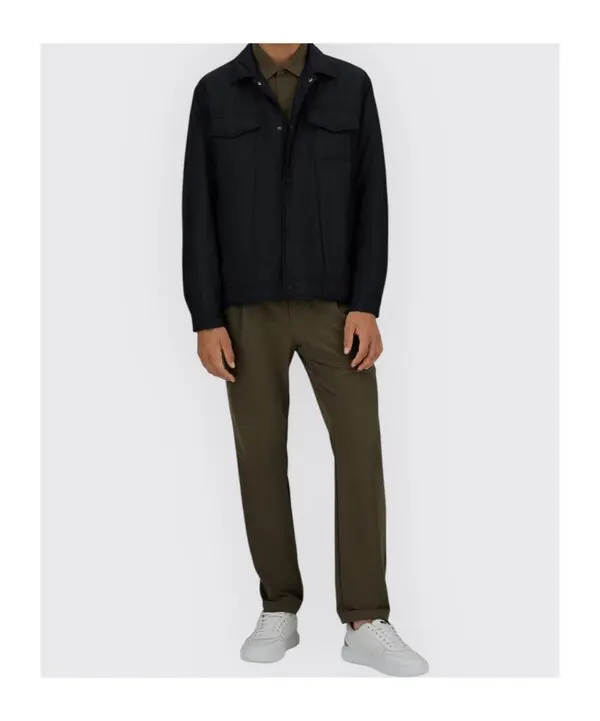 Herno Long Sleeved Jacket - Black
