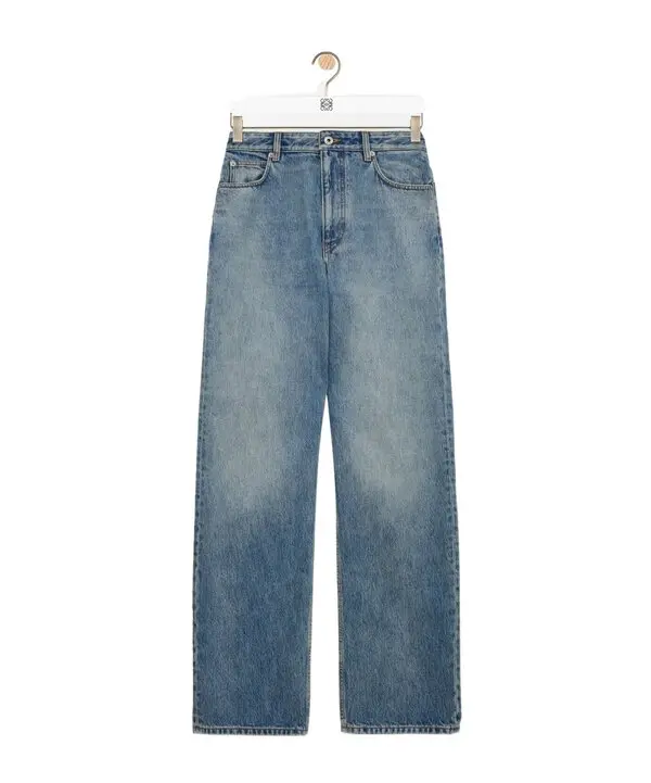 Loewe Straight Leg Jeans - Blue