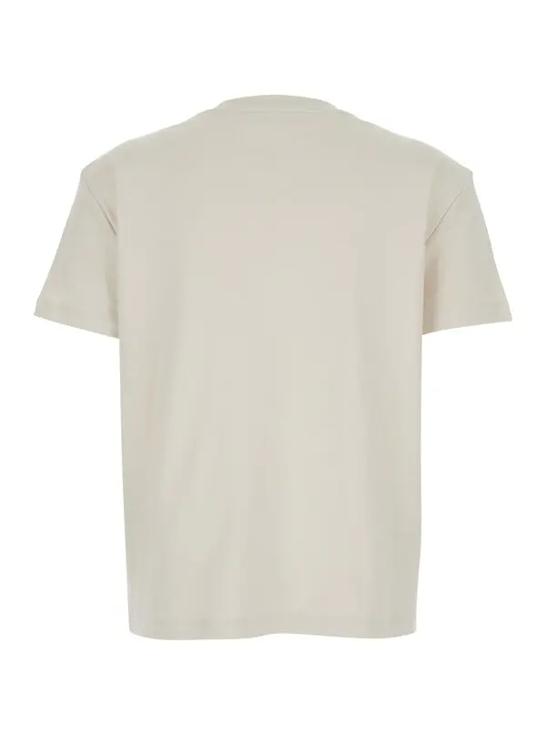 Max Mara Bella Graphic-embroidered Crewneck T-shirt - Sand-colored