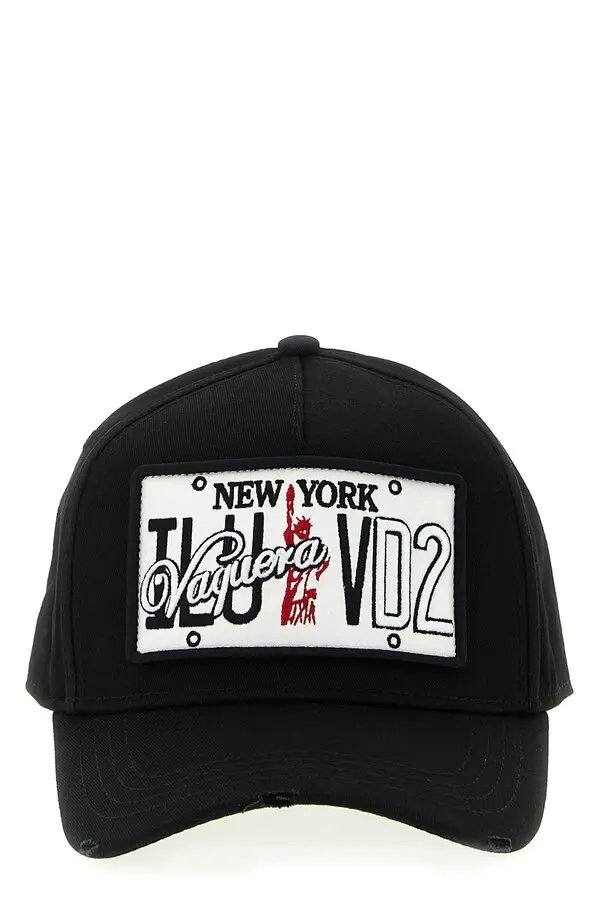 Dsquared2 Vaquera Baseball Cap - Black