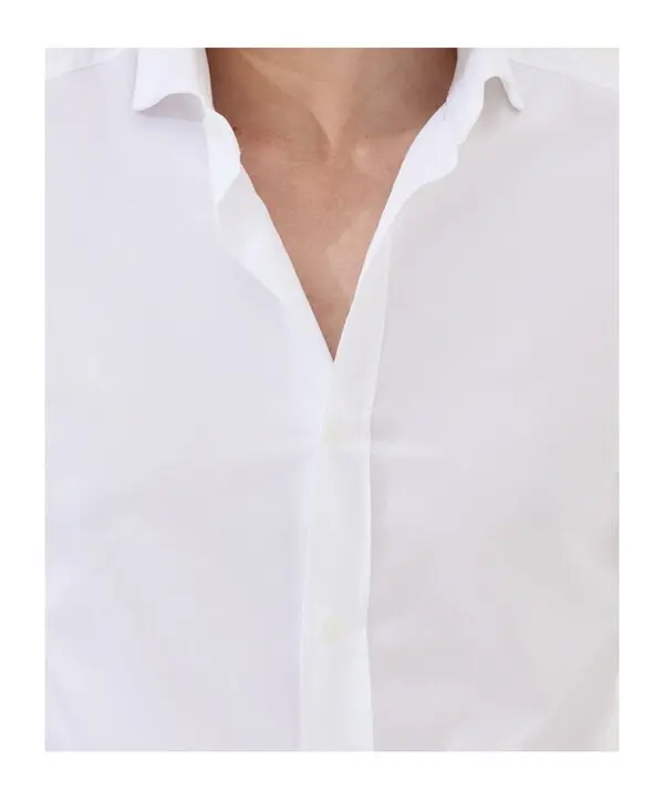 Brunello Cucinelli Spread-collar Long-sleeved Shirt