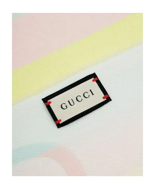Gucci Striped Wool Scarf