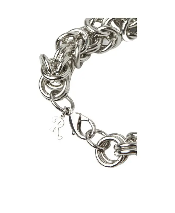 Raf Simons Silver Cluster Chain Bracelet