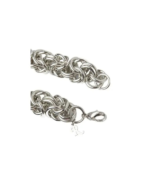 Raf Simons Silver Cluster Chain Bracelet