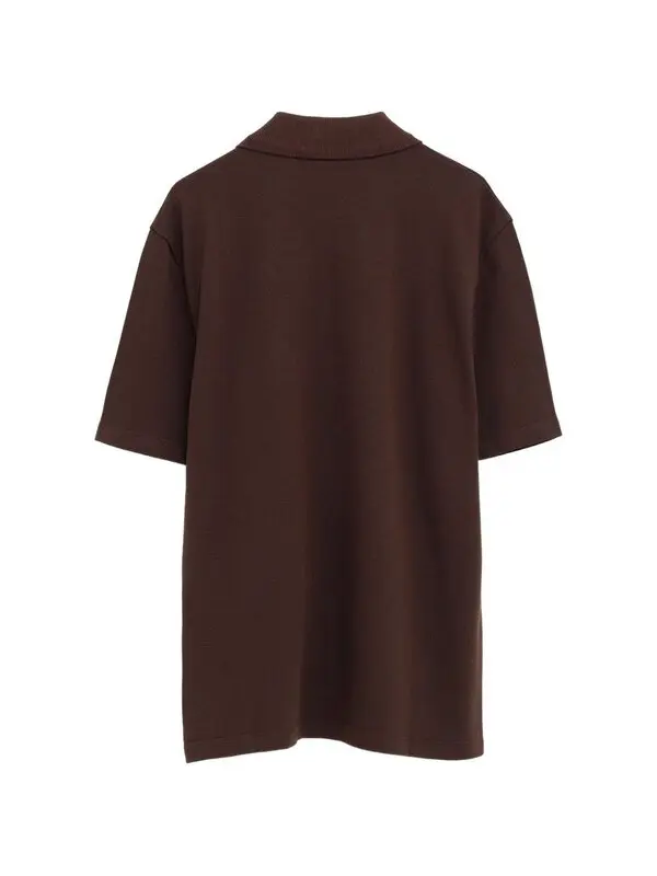 Loewe Embroidered Short-sleeved Polo Shirt