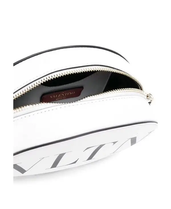 Valentino Garavani Rivet Decorative Shoulder Bag - White
