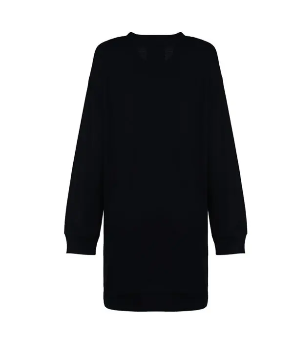 Moschino Embroidered Long Sleeve Dress