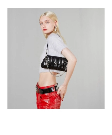 Gucci Horsebit Chain Small Shoulder Bag - Black