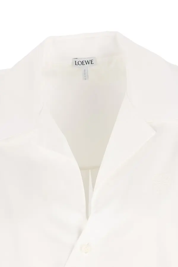 Loewe Asymmetrical Front Shirt - White