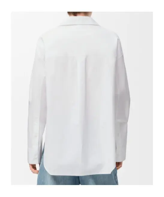 Loewe Asymmetrical Front Shirt - White