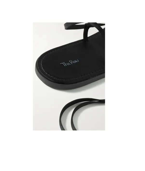 THE ROW Strap-tied Flat Sandals