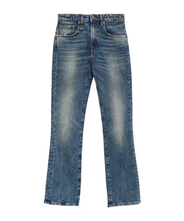 R13 Flared Jeans With Multiple Pockets - No