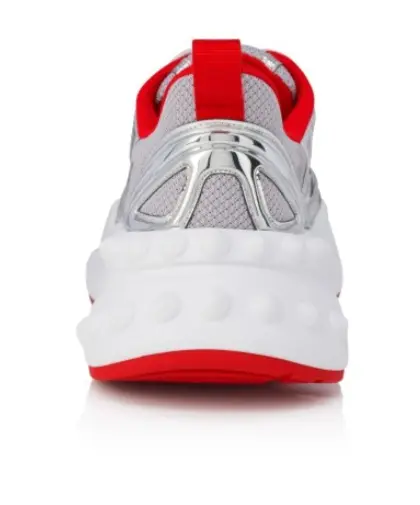 CHRISTIAN LOUBOUTIN So Flo Running Sneakers - Silver